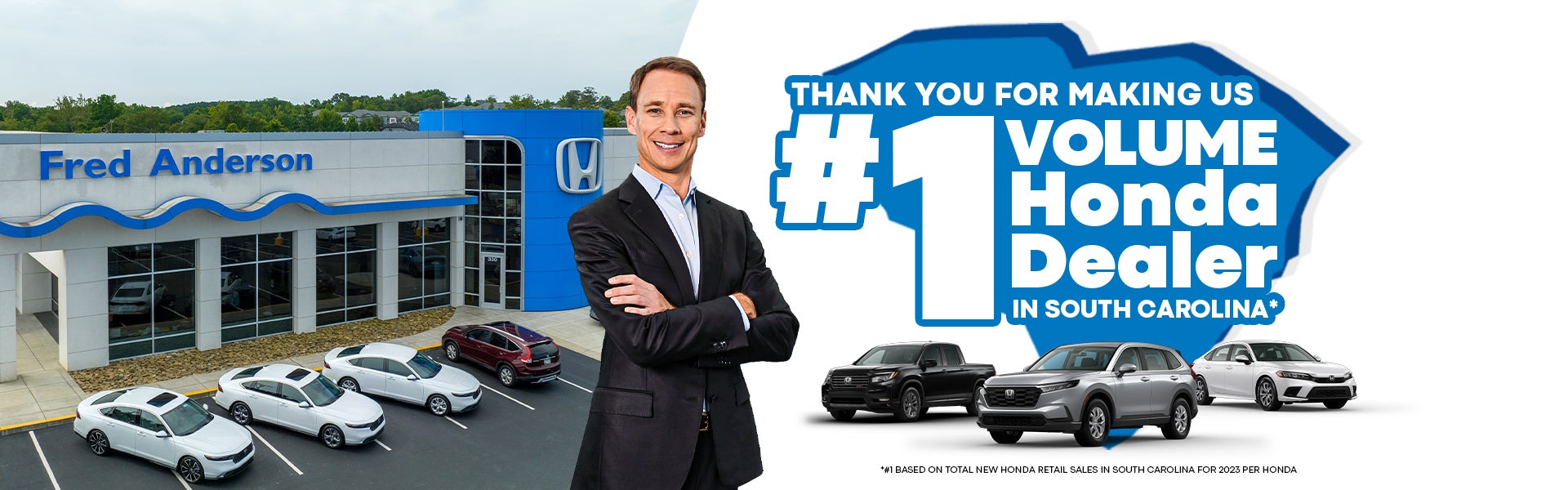 Fred Anderson Honda Vehicles
